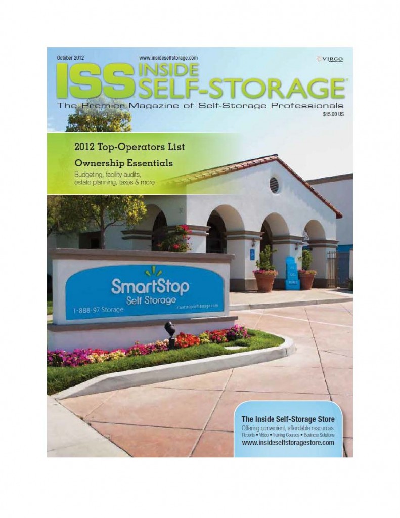 SmartStop® Self Storage Makes the Cover of Inside Self-Storage Magazine ...